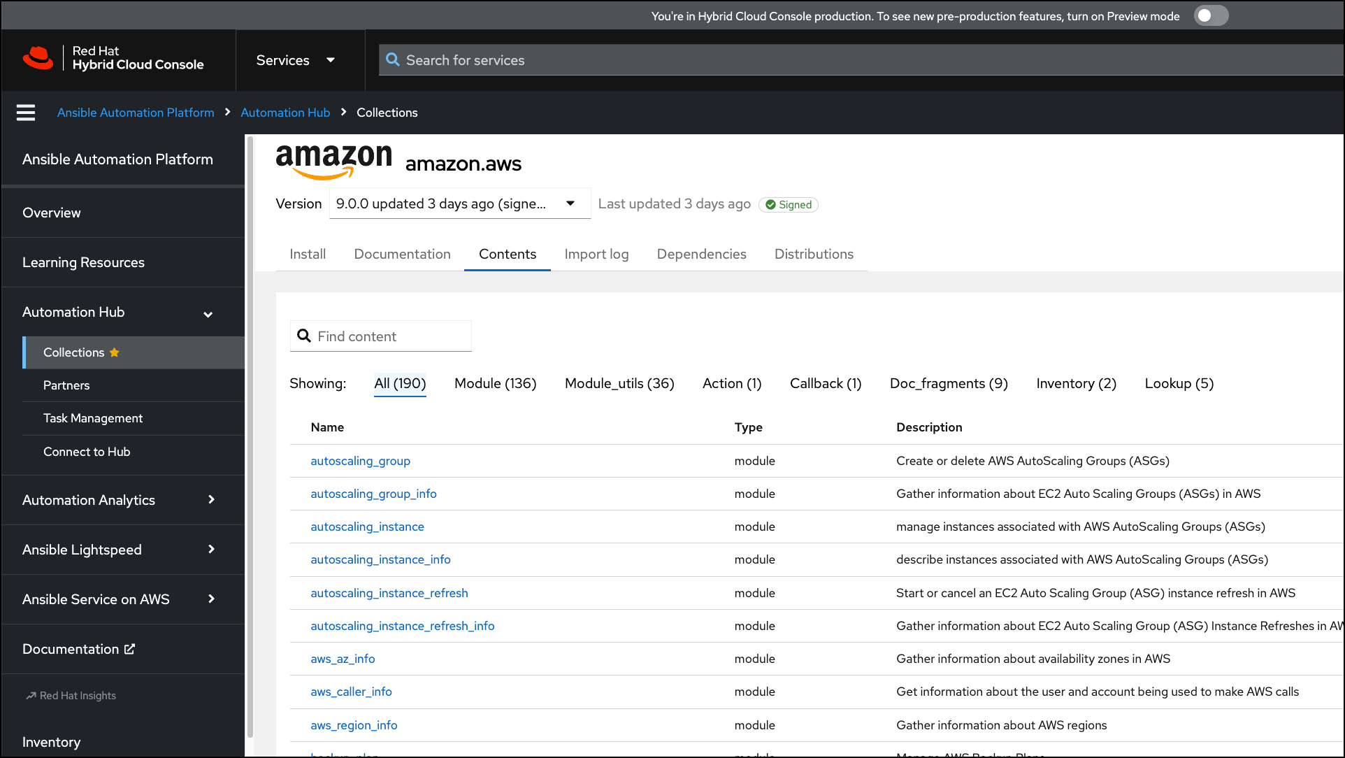 Red Hat Ansible Automation Platform Service on AWS now available in the AWS Marketplace